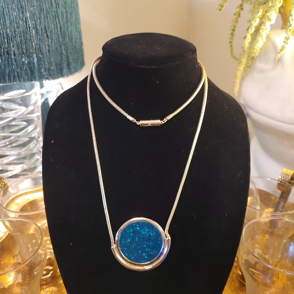 Halston Heritage | Jewelry | Halston Large Stone Pendant Necklace ...